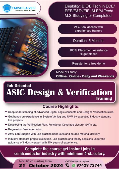 Megha M On Linkedin Asic Design And Verification Course With 100