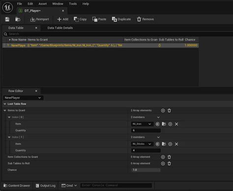 Loot Tables Narrative