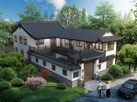 领略新中式建筑的空间魅力 浅浅设计1 站酷ZCOOL