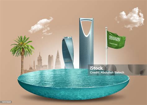 건물이 있는 사우디아라비아 바다의 등각 투영 보기 추상적인 풀 플롯 그림 사우디 아라비아 디자인 모형 수입 수출 산업 0명에 대한 스톡 사진 및 기타 이미지 Istock