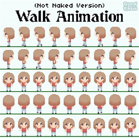 Sprite Sheet Walking
