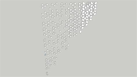 Parametric Elevation Projection 3d Model