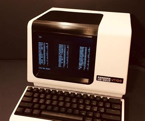 2 3 Scale Vt100 Terminal Reproduction 11 Steps With Pictures