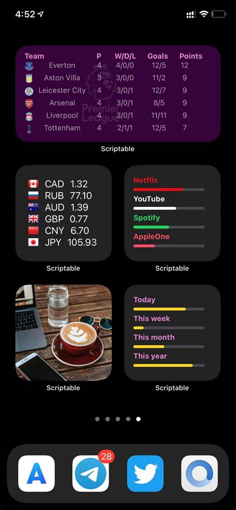 Premier League Tables Widget Script And Currency Exchange Rate Script