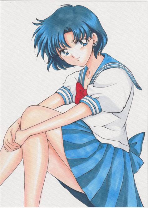 Ami Mizuno Sailor Mercury Sailor Moon Art Sailor Moon Manga Sailor Moon Girls