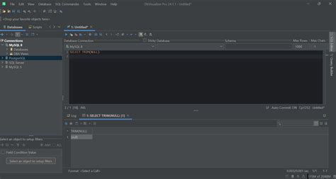 sql trim removing extra space characters from a string