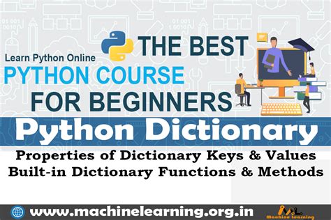 Python Dictionary Machine Learning Tutorials Courses And Certifications