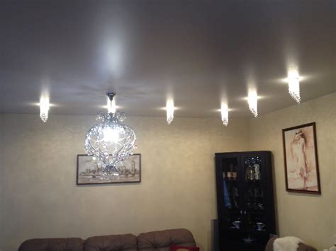 Сатиновый натяжной потолок плюсы и минусы отзывы фото