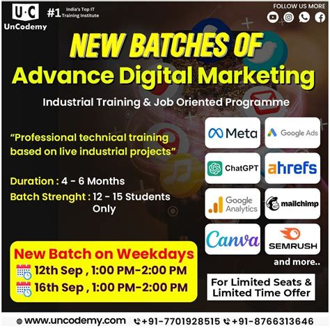 Launching Advanced Digital Marketing Batches Soon Sanjeet Singh Posted On The Topic Linkedin