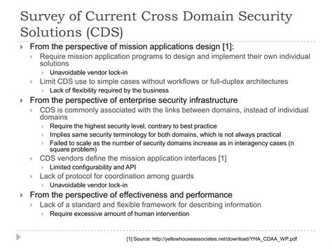 Cross Domain Security Reference Architecture Ppt