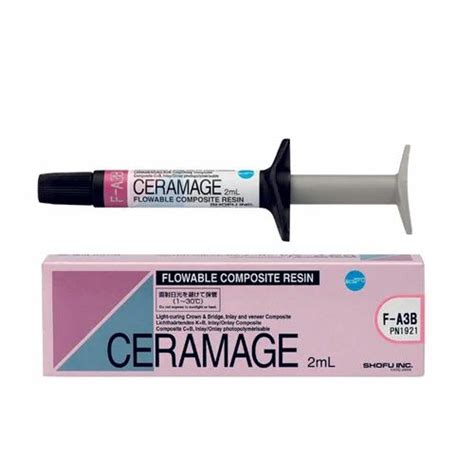 Ceramage Flowable Composite Resin 2ml At ₹ 2870 00 Dental Composite Kit Id 27194145248