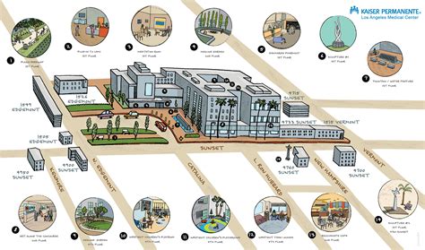 Kaiser Permanente Illustrated Map The Art Of David Barneda