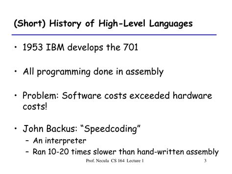 Ppt Introduction To Programming Languages And Compilers Powerpoint Presentation Id9615499
