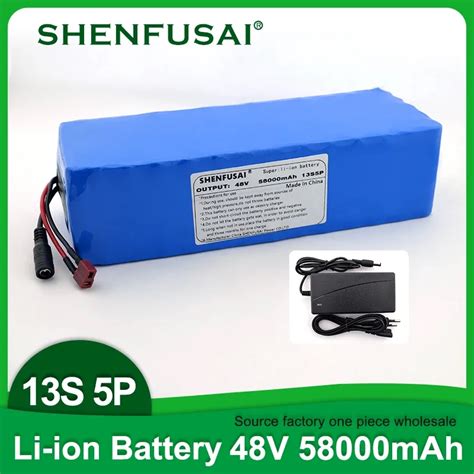 전기자전거 밧데리 배터리 Shenfusai 전기 자전거 18650 리튬 스쿠터 팩 54 티몬