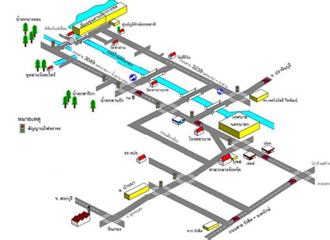 แผนที่สถานที่ตั้ง เขื่อนขุนด่านปราการชล