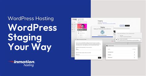 Wordpress Staging Sites For Testing Inmotion Hosting