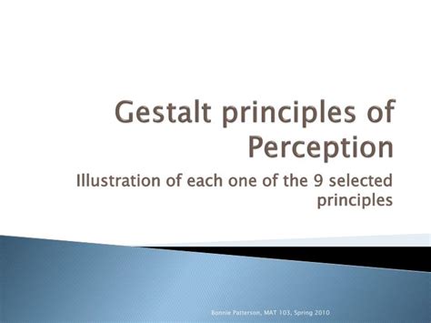ppt gestalt principles of perception powerpoint presentation free download id 1536994