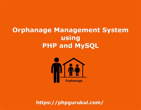 Orphanage Management System Orphanage Management Project In Php