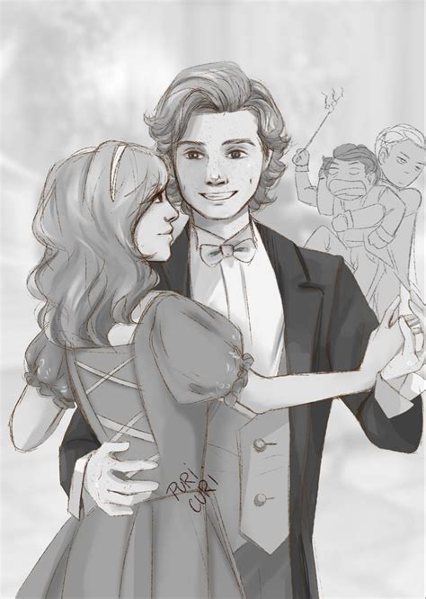 Couple Dancing Hogwarts Legacy Harry Potter Garreth Weasley Harry Potter Comics Harry Potter