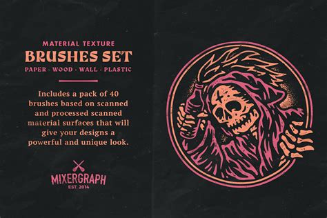 Material Texture Brushes For Procreate On Behance