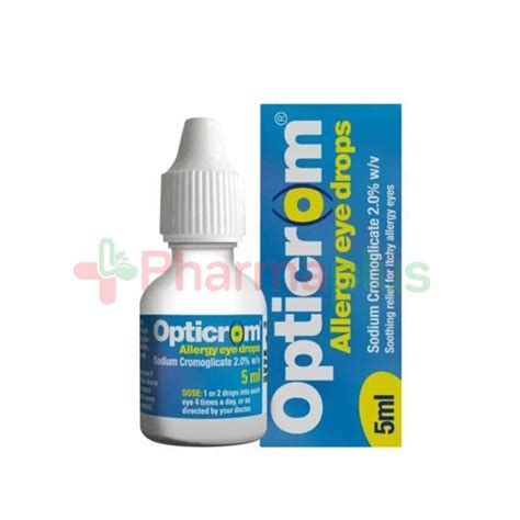 Opticrom Allergy Eye Drops 10ml Pharmaplus Pharmaplus