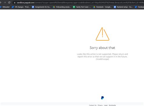 Spring Boot When Calling Paypal Rest Api It Says Invalid Scope Stack Overflow