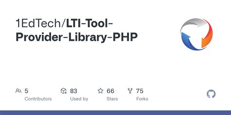 Github 1edtechlti Tool Provider Library Php
