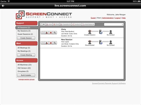 ScreenConnect Legacy At Mac App Store Downloads And Cost Estimates And App Analyse By Softwario