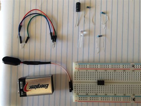555 Timer Blink Circuit 9 Steps With Pictures Instructables