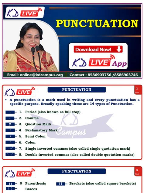 Punctuation Pdf Punctuation Bracket