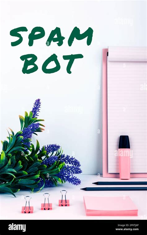 Conceptual Caption Spam Bot Word For Autonomous Program On The Internet That Sends Spam To