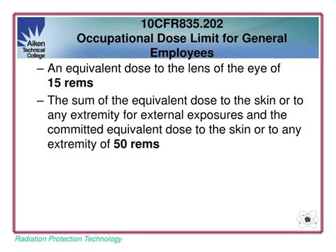 Ppt Dose Limits Powerpoint Presentation Free Download Id 5679394