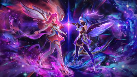 1600x900 Star Guardian Akali Kaisa 5k Wallpaper 1600x900 Resolution HD