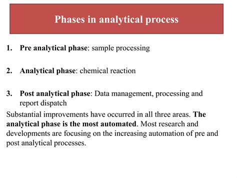 Automation And Continuous Flow Analyzer Ppt
