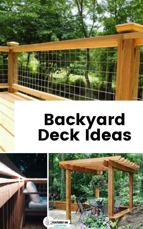 Inviting Diy Backyard Deck Ideas On A Budget Listotic