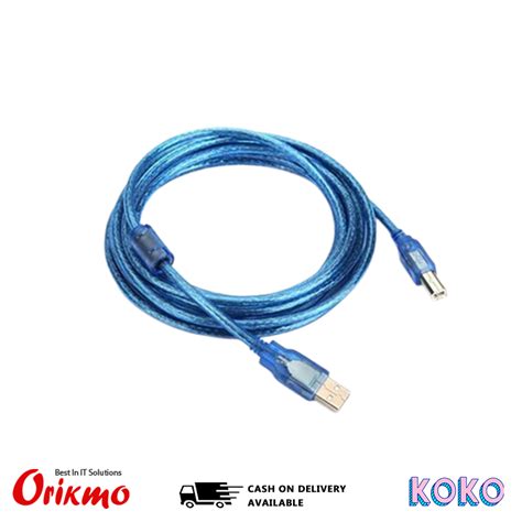 Usb Printer Cable 3m Orikmo Online Shopping Store Brand New Laptops