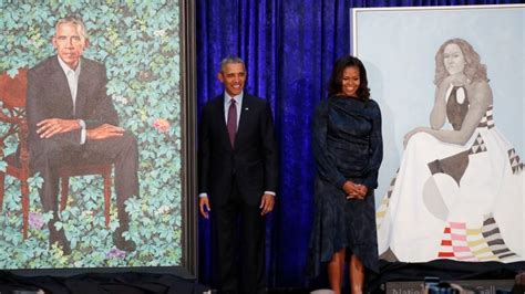 National Portrait Gallery Unveils Obama Portraits In Washington Cbc News