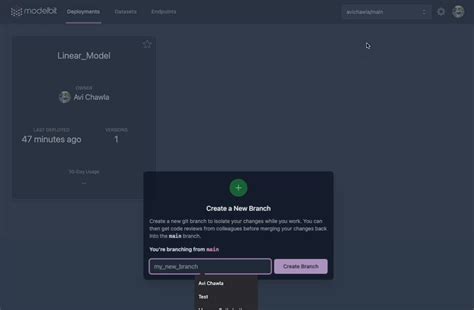 Version Control Your Ml Model Deployment With Git Using Modelbit