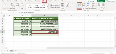 How To Get Rid Of Scientific Notation In Excel Sheetaki