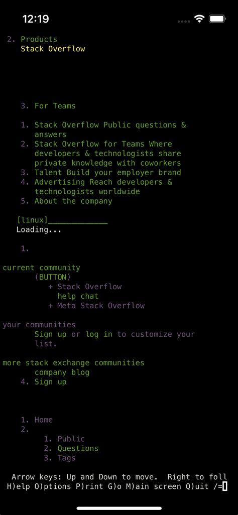 Terminal Web” Browser Concept Rneovim