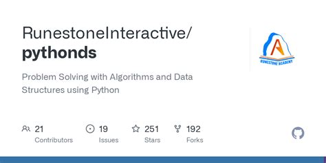 Github Runestoneinteractivepythonds Problem Solving With Algorithms And Data Structures