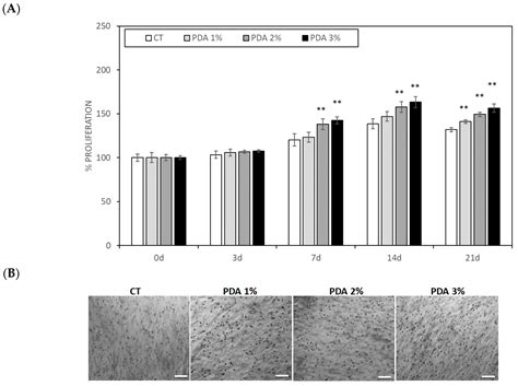 Polydopamine Blending Increases Human Cell Proliferation In Gelatin