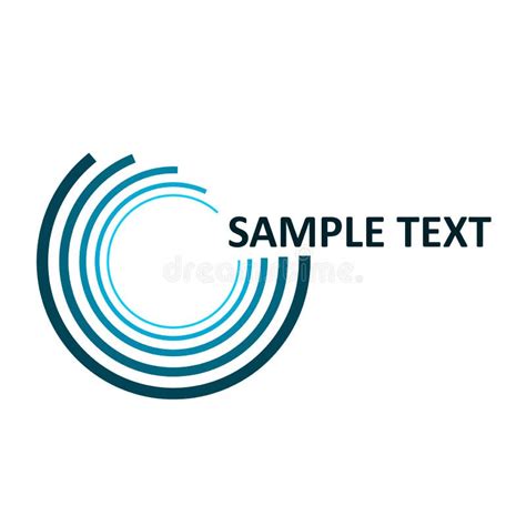 Wave Simple Logo In The Stock Illustration Illustration Of Letter