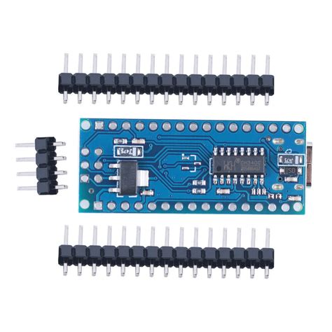 arduino nano v3 0 atmega328p ch340 chip i type c unsoldered robotronic