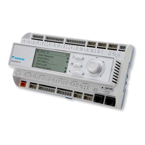 Daikin Microtech Iii Operation Manuals Pdf Download Manualslib