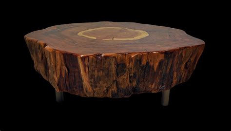 10 Collection Of Round Trunk Coffee Tables
