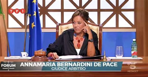 Annamaria Bernardini De Pace Nuovo Giudice Di Forum