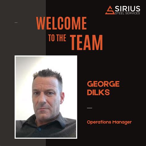 Sirius Steel Services On Linkedin Welcome Operationsmanager Teamexpansion Siriussteelservices
