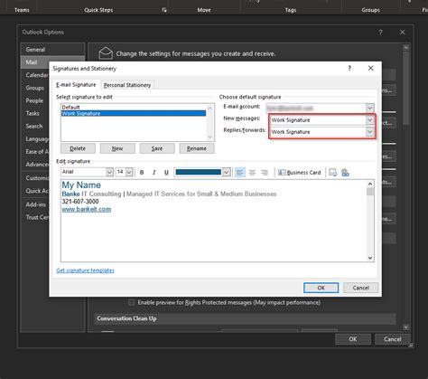 How To Add A Signature To Your Emails Banke IT Consulting Knowledgebase