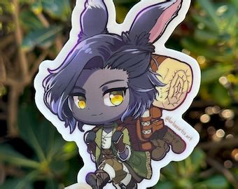 Chibi Yshtola Rhul Vinyl Sticker 3 Ffxiv Final Fantasy 14